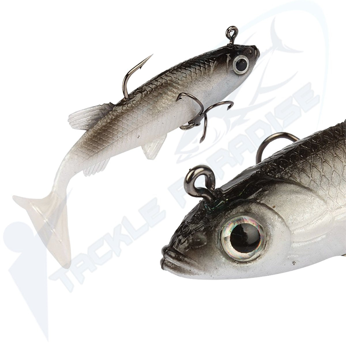 3.5" Poddy Mullet Soft Plastic Vibe Flathead | TACKLE PARADISE