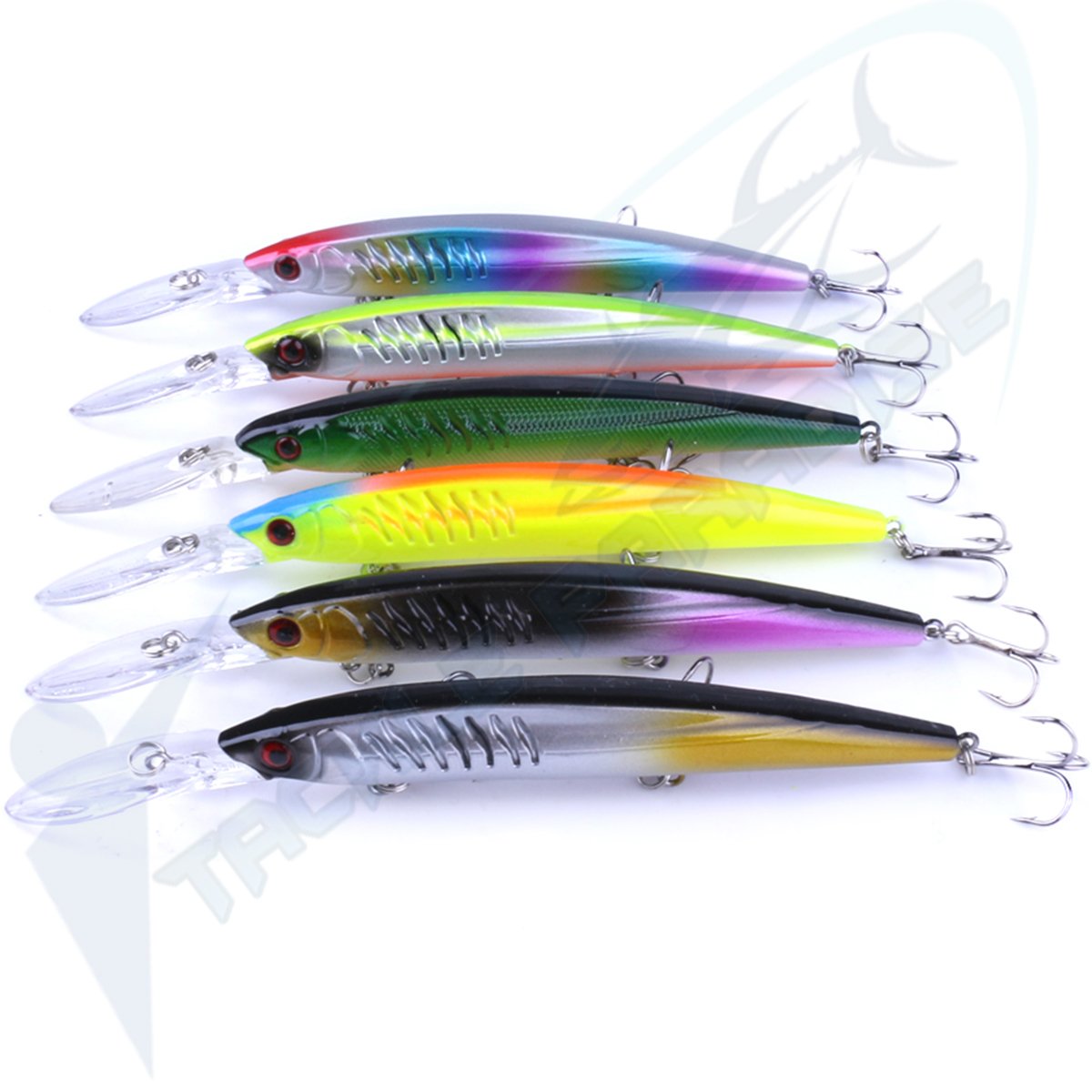 6" Deep Diving Trolling Fishing Lures Bass | TACKLE PARADISE